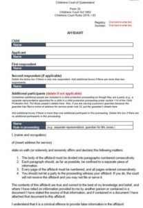 Australian Affidavit Template (Free Templates & Legal Tips)