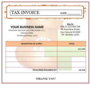 Australia Tax Invoice Templates - 25+ Free & Printable Designs - All ...