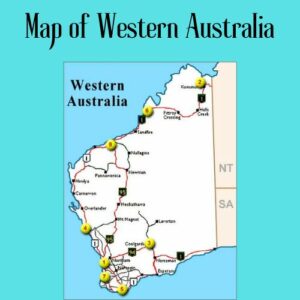 Map of Tasmania - Australian Facts And Figures - All Down Under