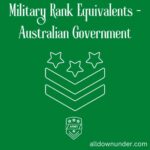 A Guide to Military Rank Equivalents – Australian Government - All Down ...